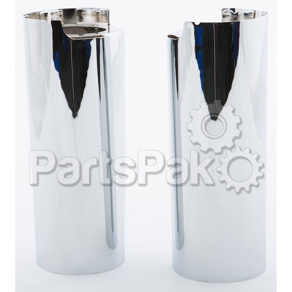 FORK TUBE COVERS / TOURING +2" EXTN - CHROME – ASD NZ