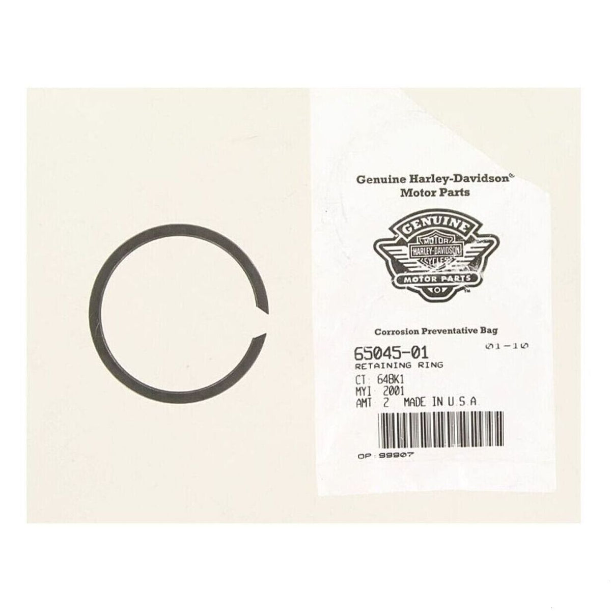 FLANGE EXHAUST, RETAINING RING VROD 65045-01 – ASD NZ