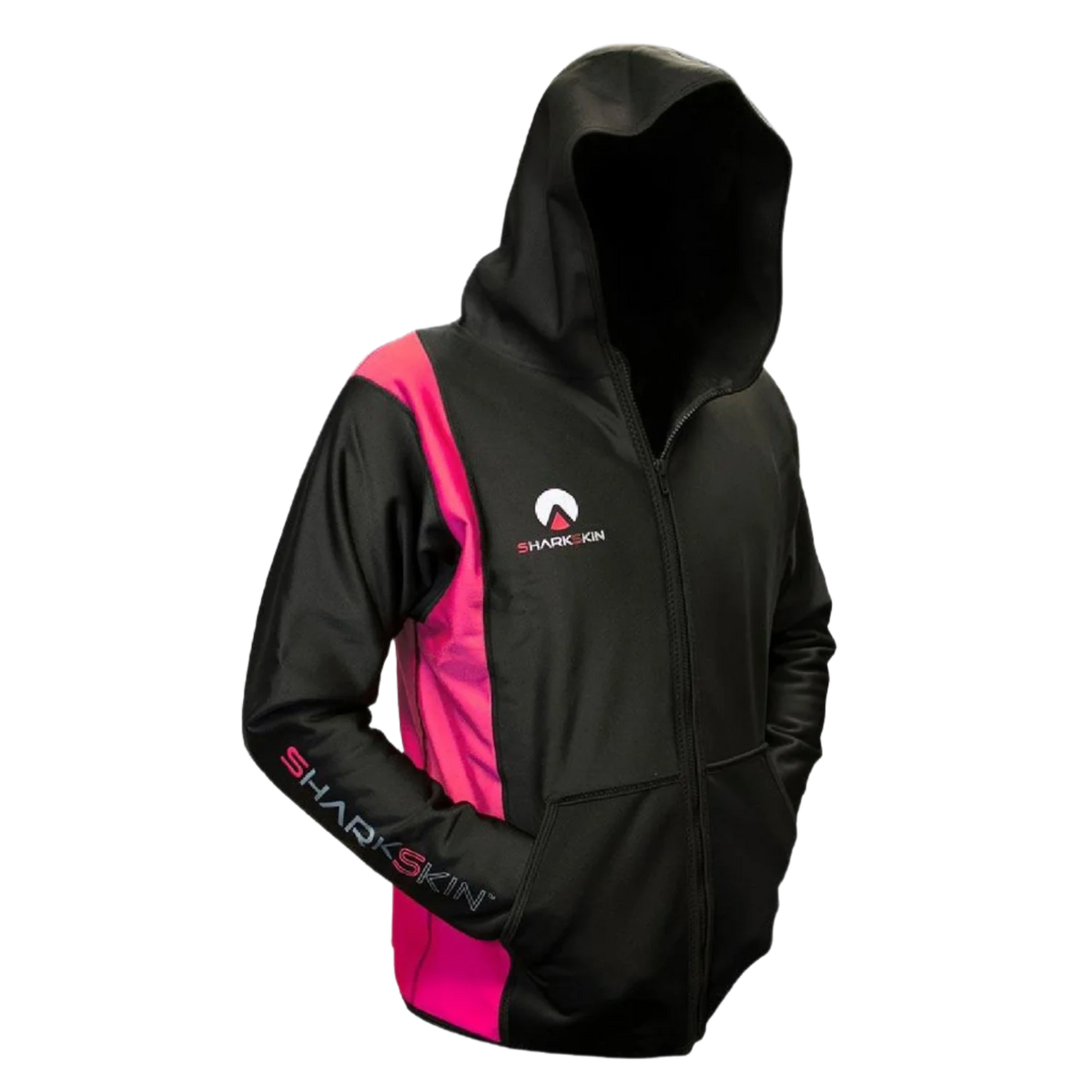 Sharkskin - Woman's Chillproof Jackets W/Hood Black/Pink (14) – ASD NZ