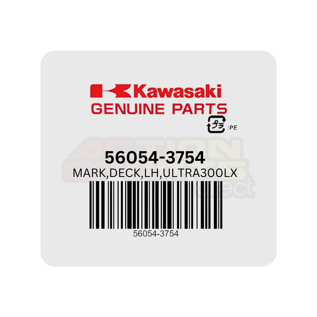 Kawasaki - 56054‑3754 - Mark, Deck RH – ASD NZ
