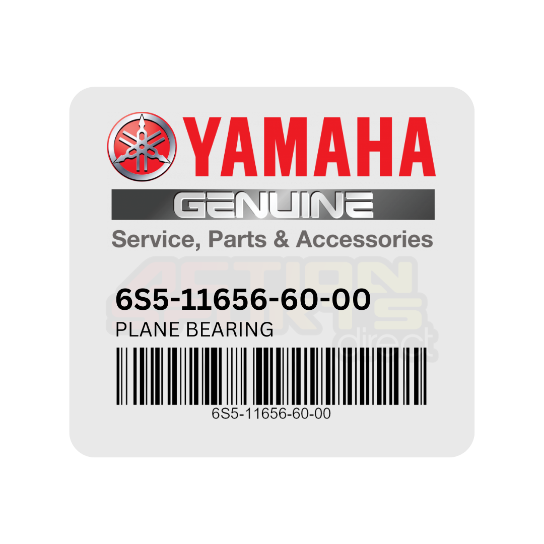 Yamaha - 6S5-11656-60-00 - Plane Bearing – ASD NZ